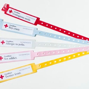 Fun Hospital Bracelets - Etsy