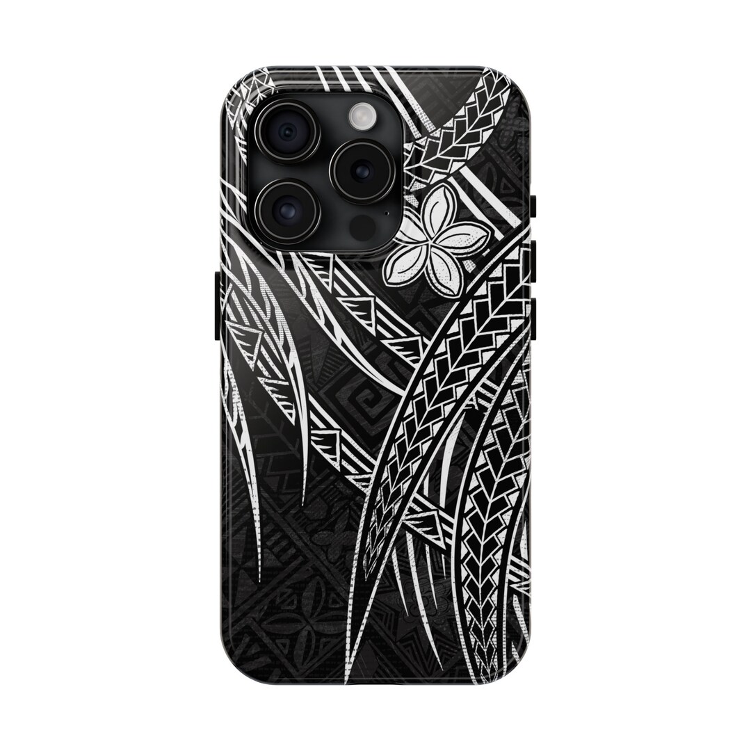 Samoa Vintage Tribal Drawings Black 4521 Tough Phone Cases, Case-mate ...