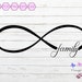 Infinity SVG, Infinity Family Symbol, Infinity Symbol SVG Cut File ...