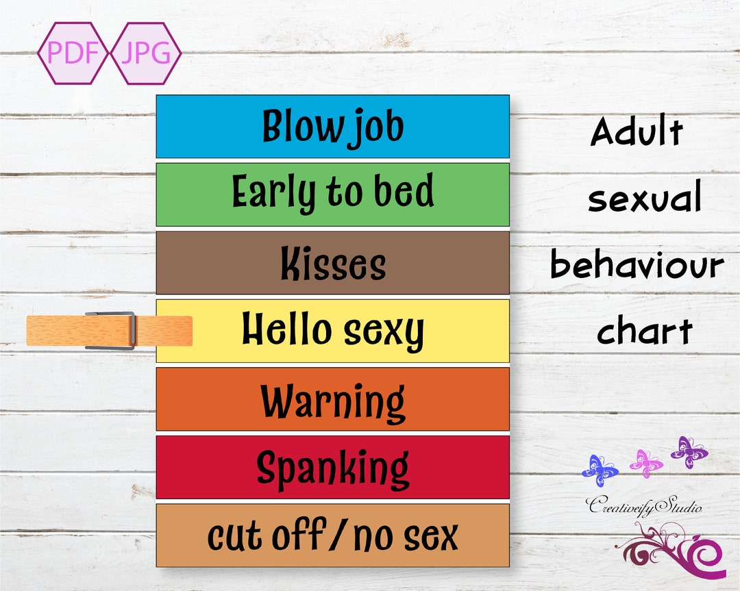 Behaviour Chart, Adult Sexual, Intimate Sex Game, Games Chart, Reward ...