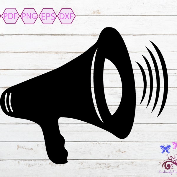 Cheerleading Horn Svg - Etsy