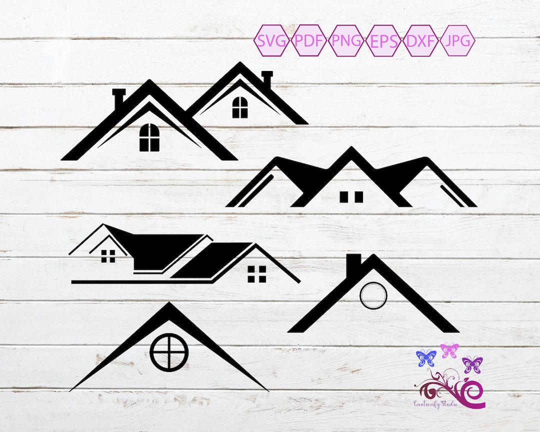 House SVG, New Home, Roof Frame, New House Purchase, First Time Buyer ...