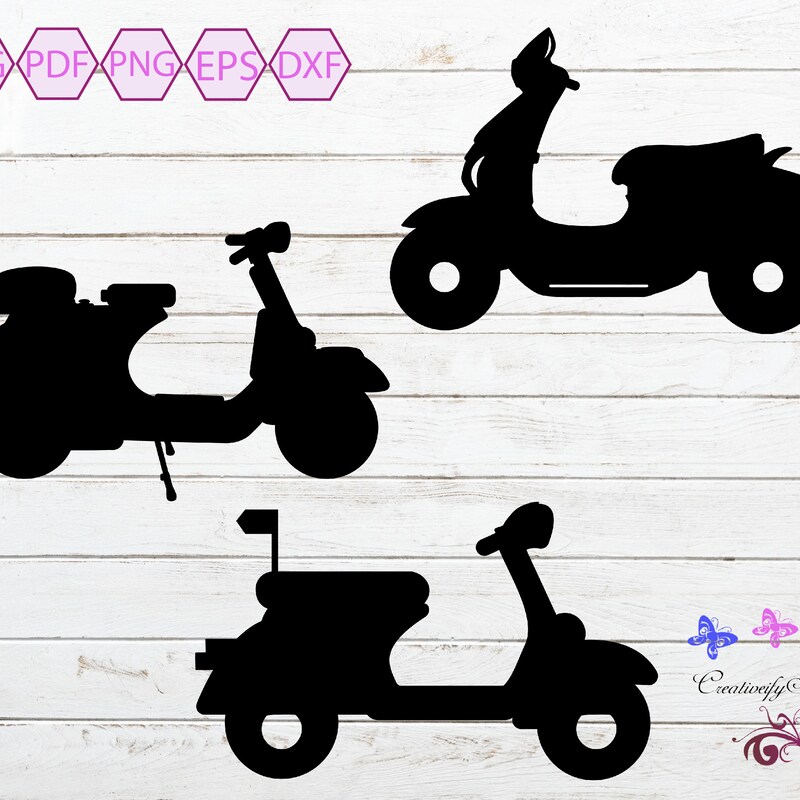 Scooter Svg - Etsy