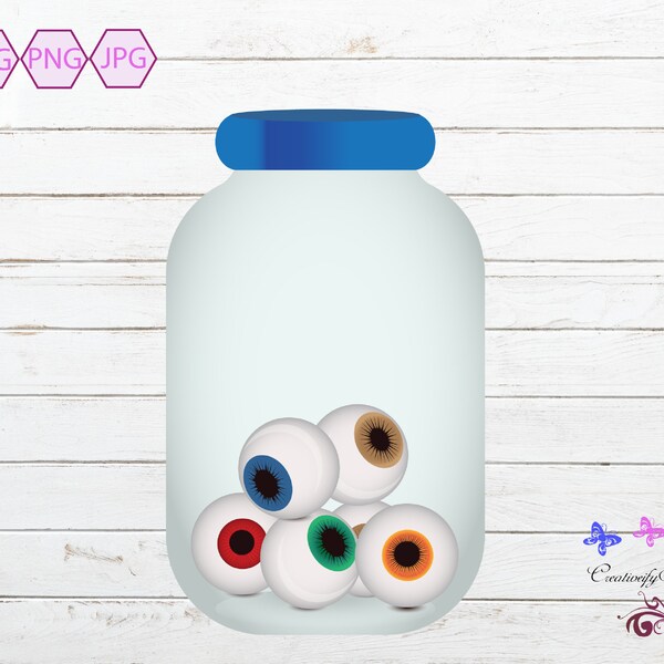Eyeballs in a Jar - Etsy
