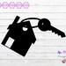 House & Key SVG, New Home, House Key, New House Purchase, Realtor Logo ...
