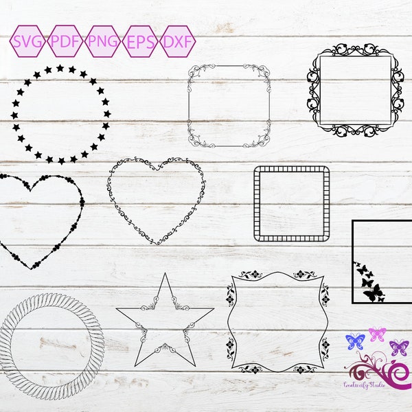 Fancy Digital Frames - Etsy