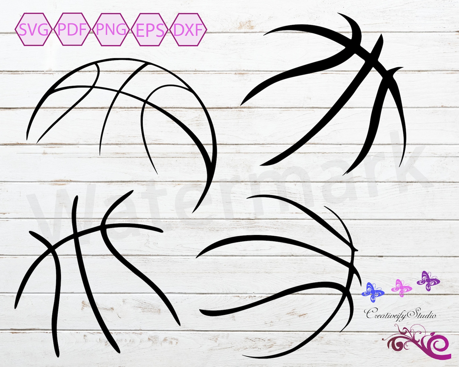 Basketball Stitches SVG, Basketball Laces, Basketball Vector ...