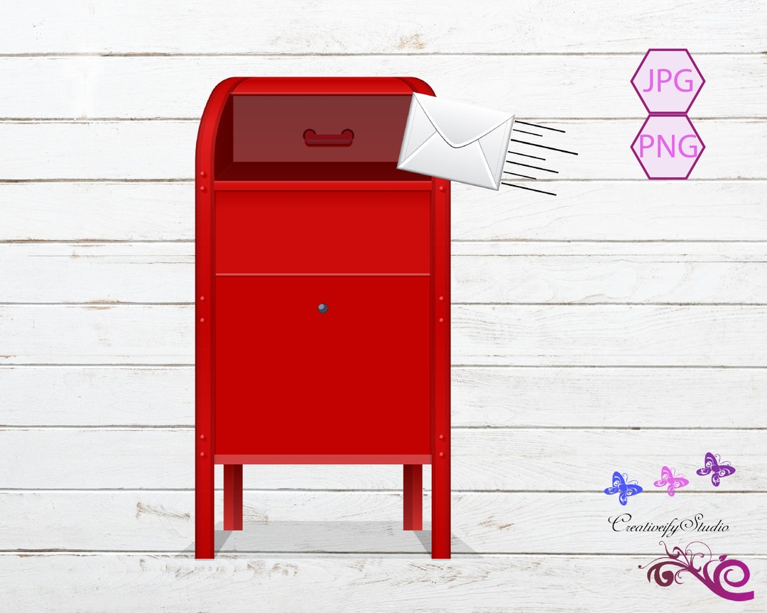 Mailbox Image, Red Mailbox, Letter Delivery, Mail Carrier, Post Office ...