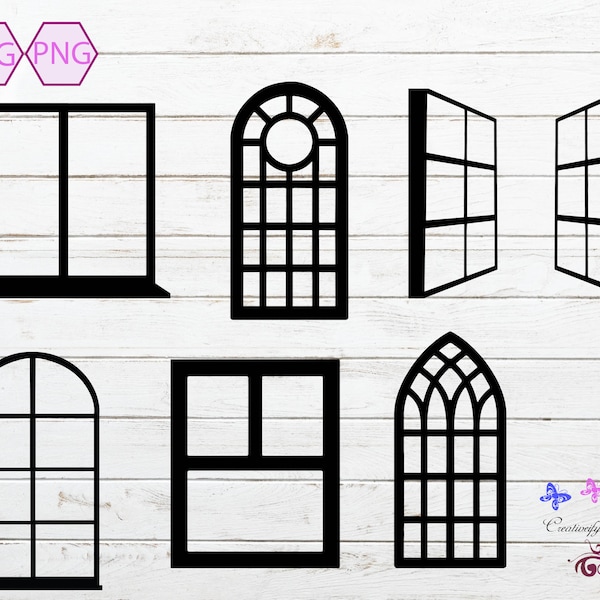 Arched Window - Etsy