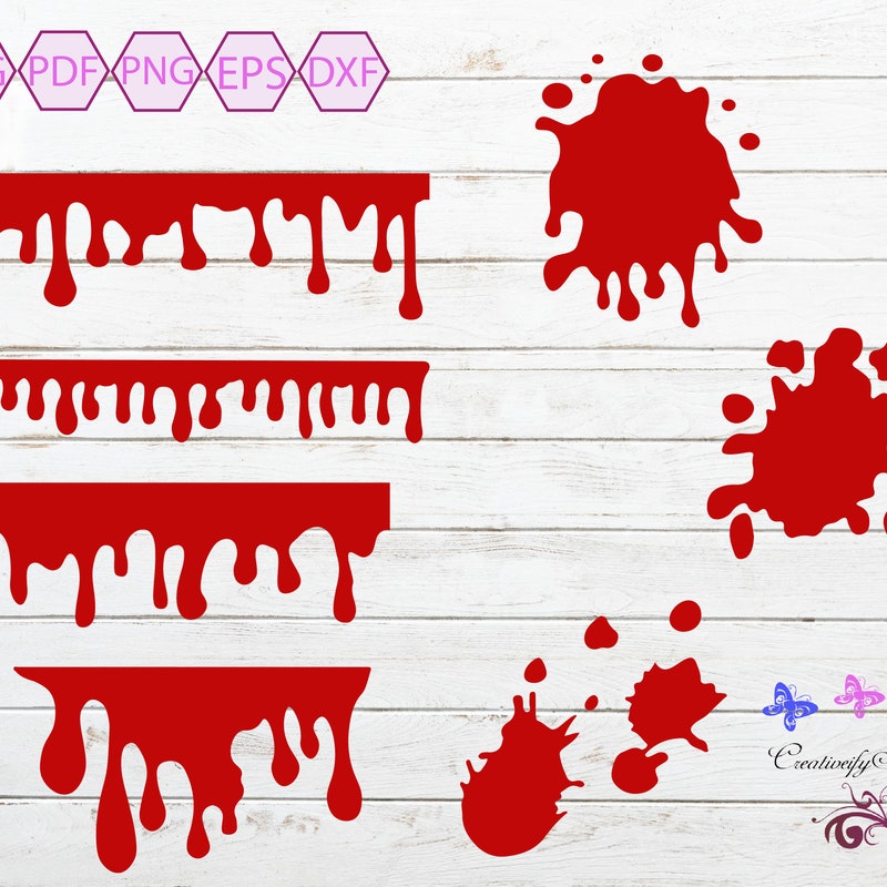 Blood Splatter - Etsy