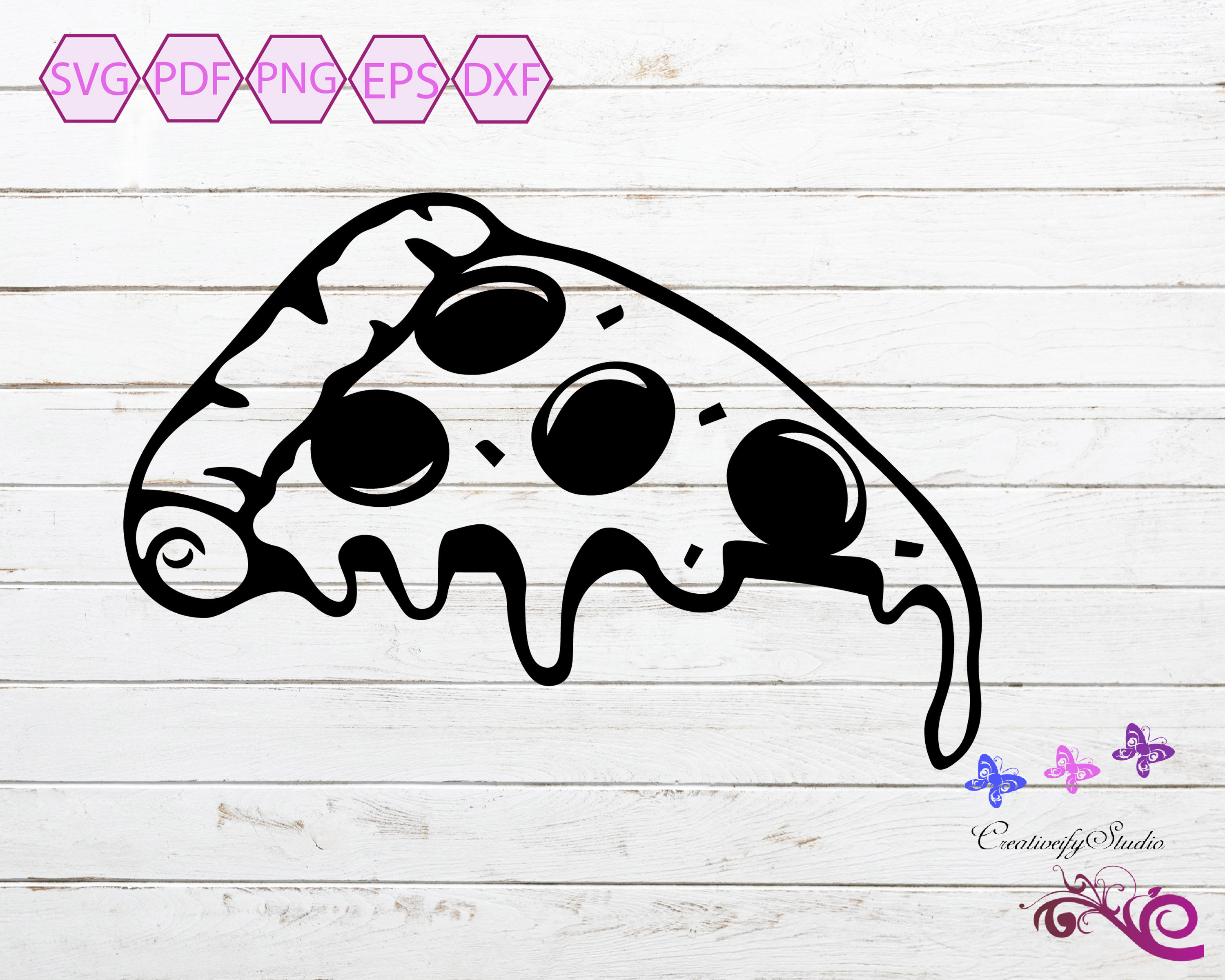 Pizza Slice Svg Pepperoni Pizza Svg Pizza Slice Clipart Etsy | My XXX ...