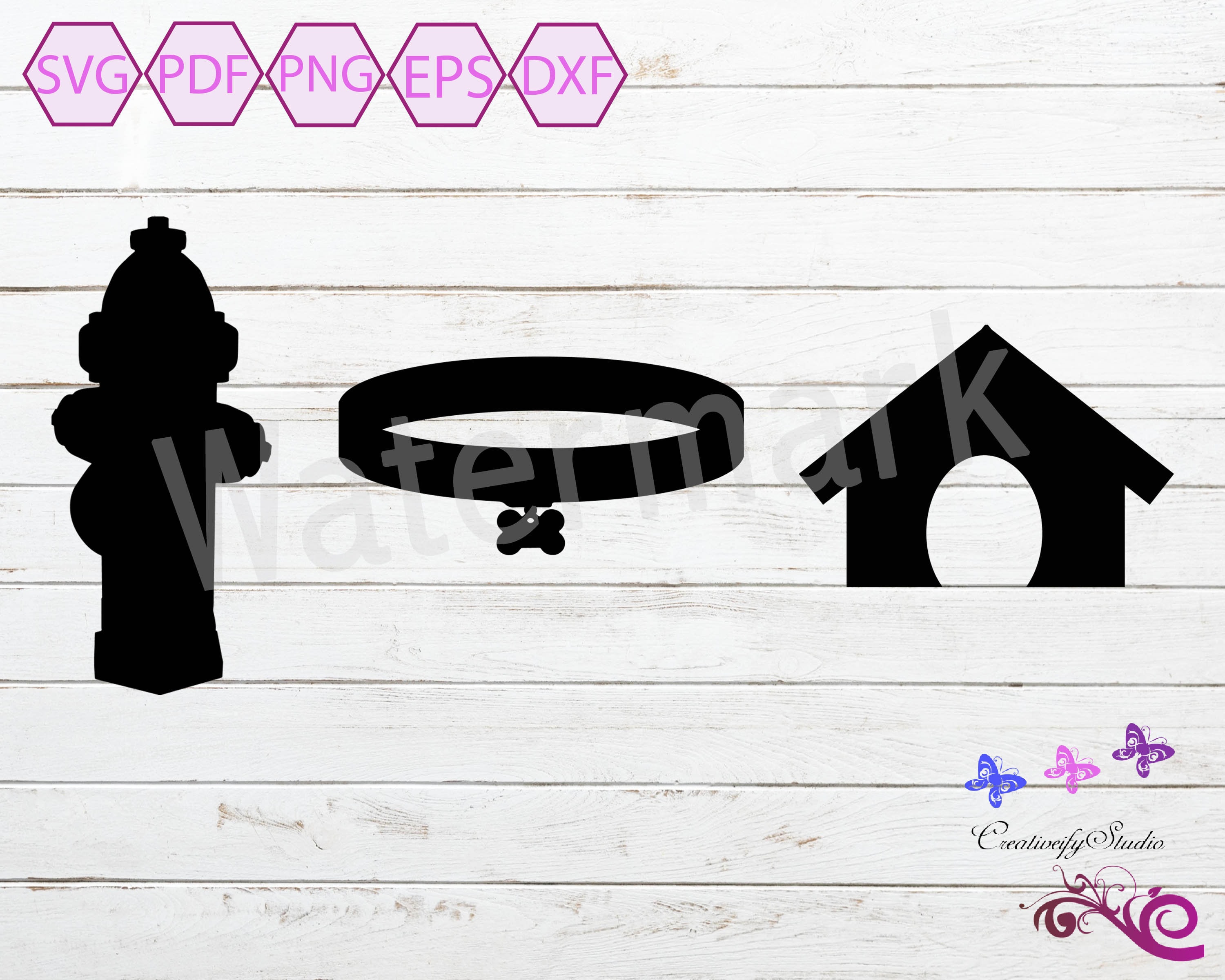 Dog Clipart SVG, Dog Poop, Dog Bowl SVG, Fur Mom, Dog Accessories, Dog ...