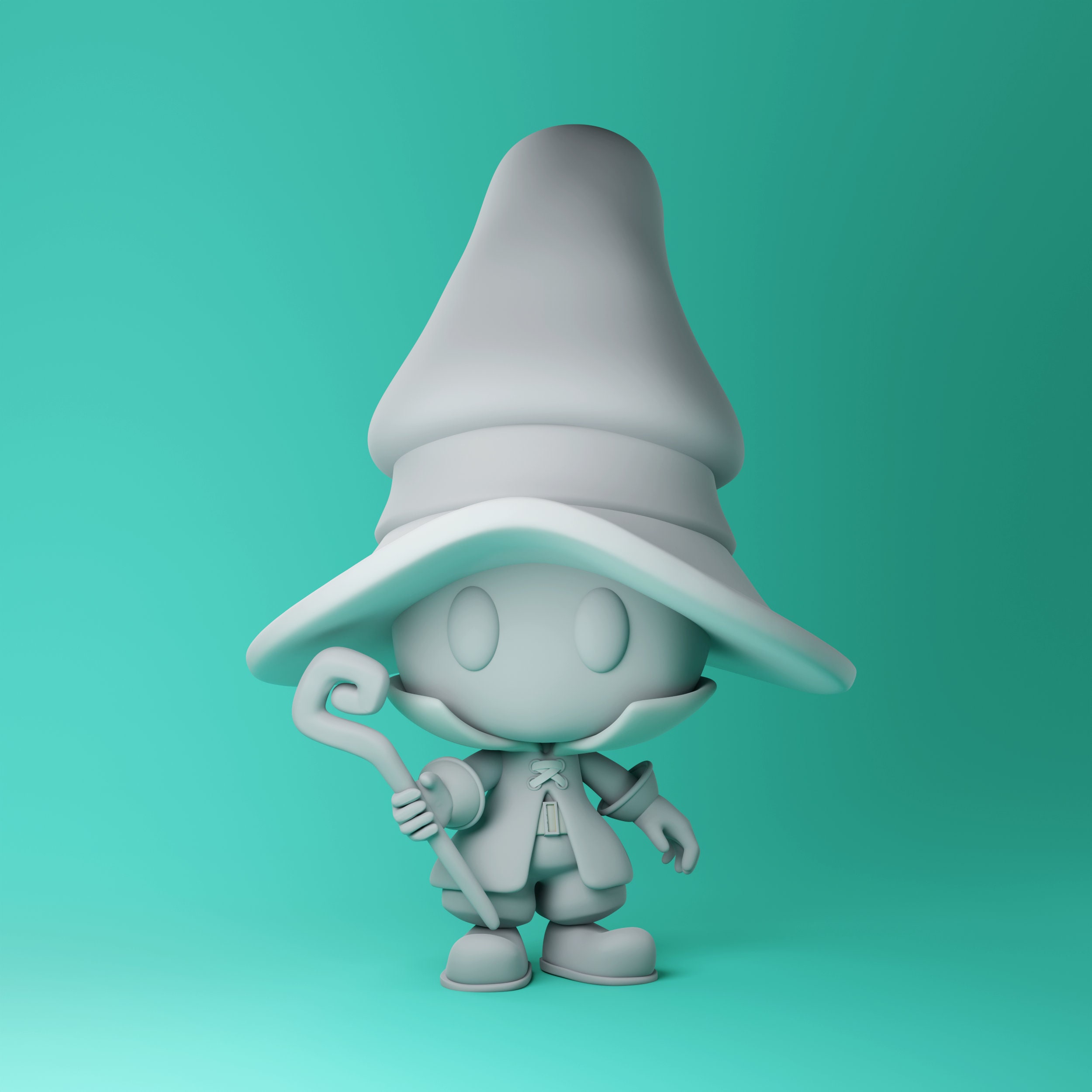 Vivi Ornitier Final Fantasy 9 FF9 Funko Pop Style 3D Printed Model ...