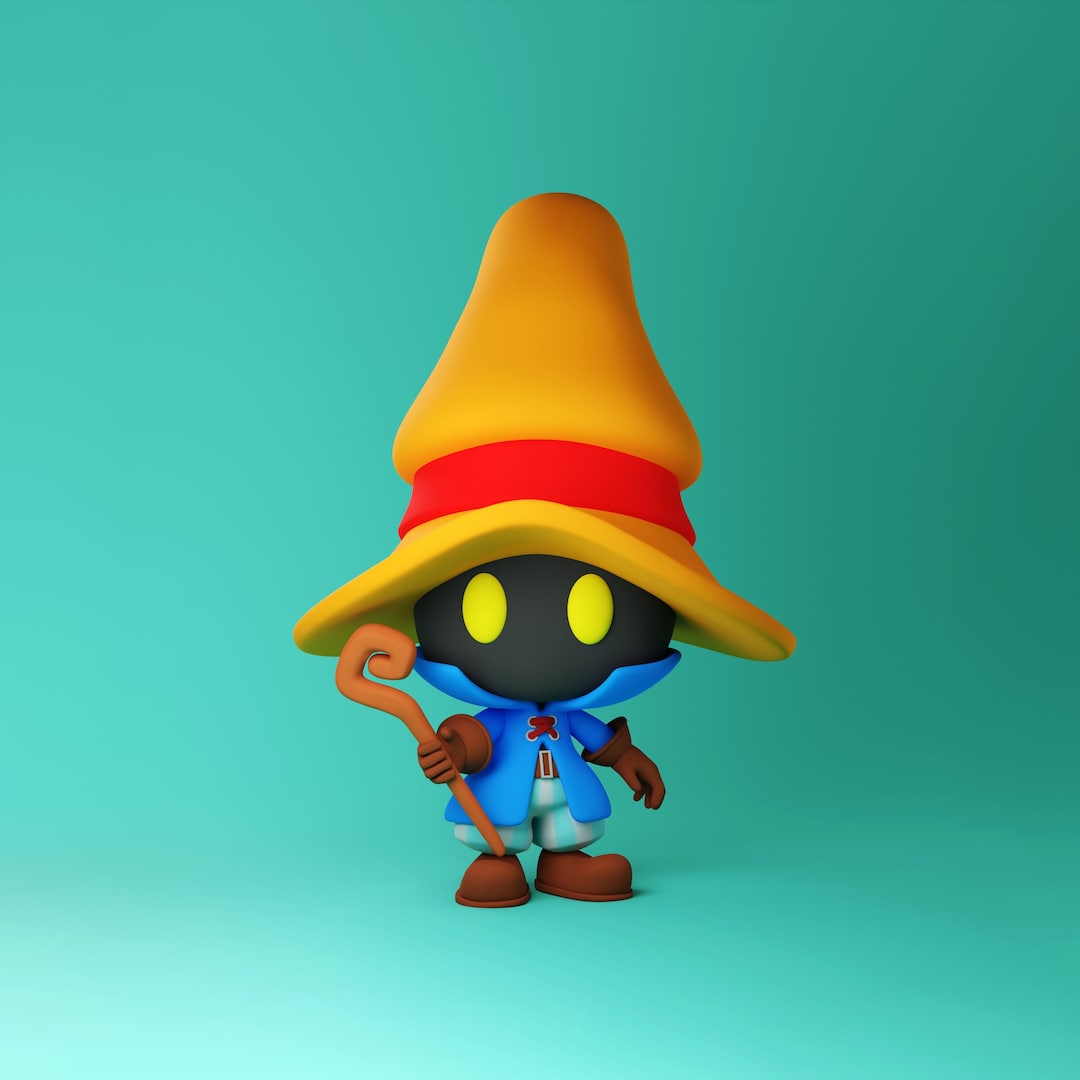 Vivi Ornitier Final Fantasy 9 FF9 Funko Pop Style 3D Printed Model ...