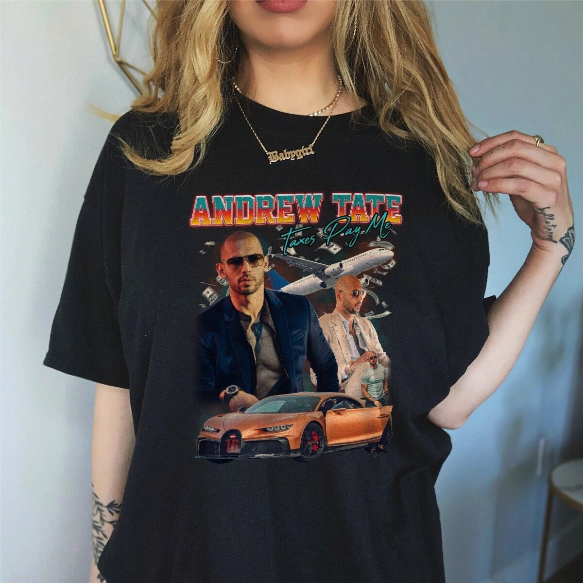 Andrew Tate Arrested T-Shirt, TOP G Andrew Tate Shirt, Emory Andrew ...