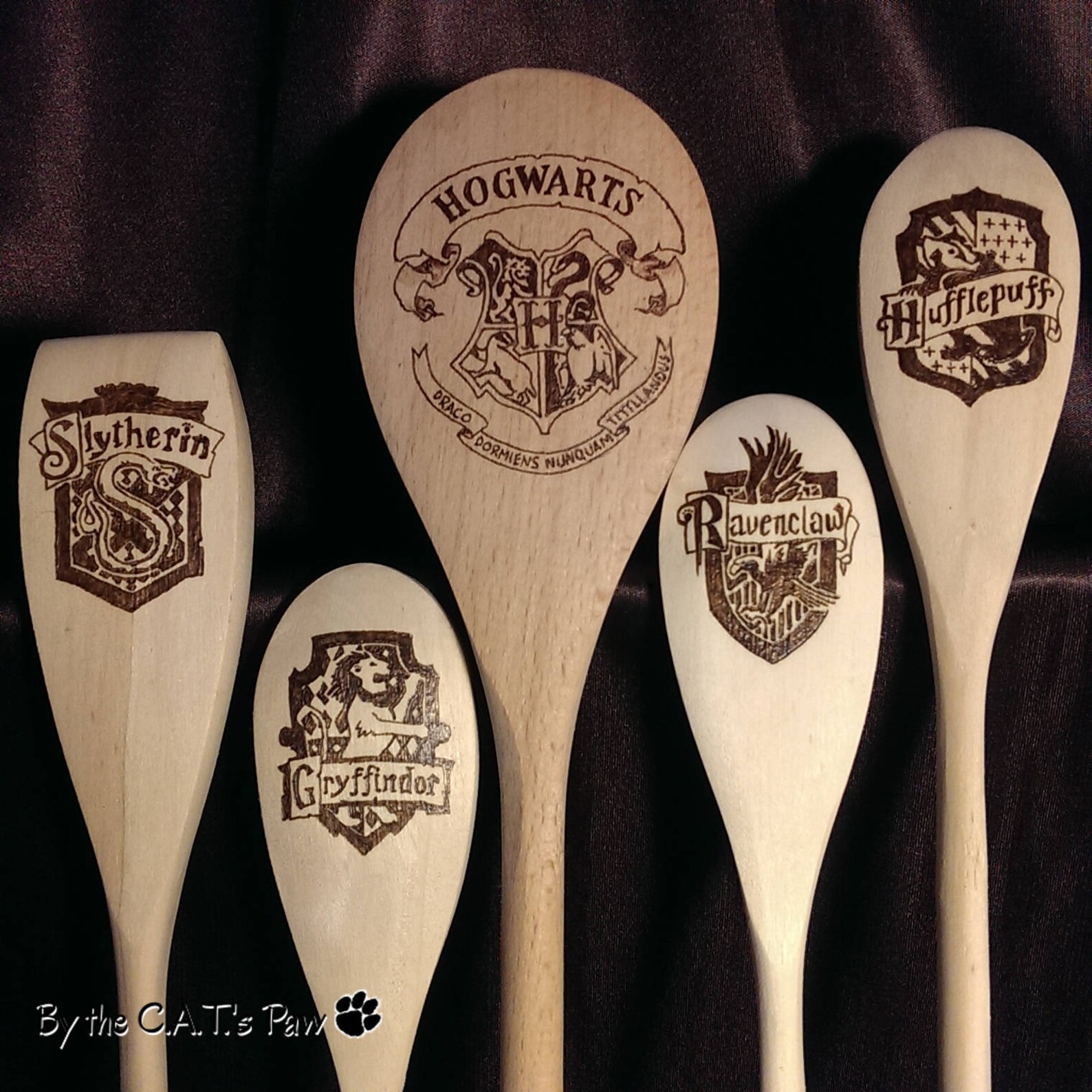 Hogwarts House Spoons - Etsy