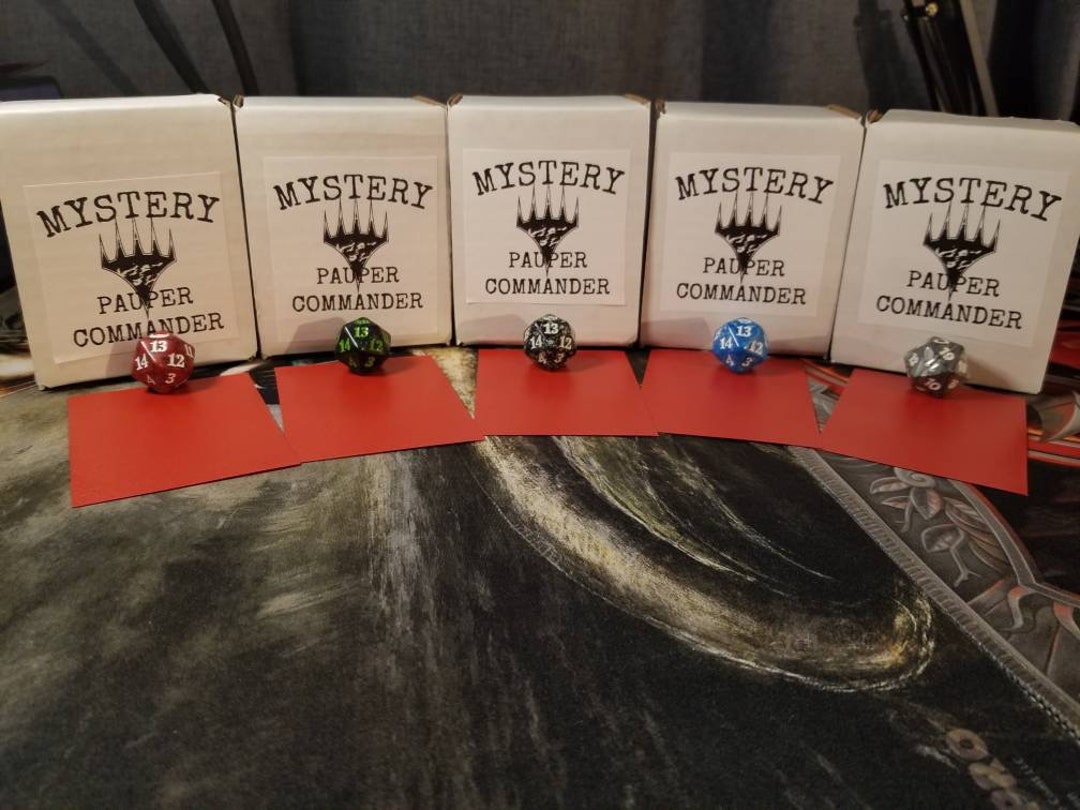 Magic: the Gathering - Mystery Pauper Commander Deck. Fully Sleeved ...