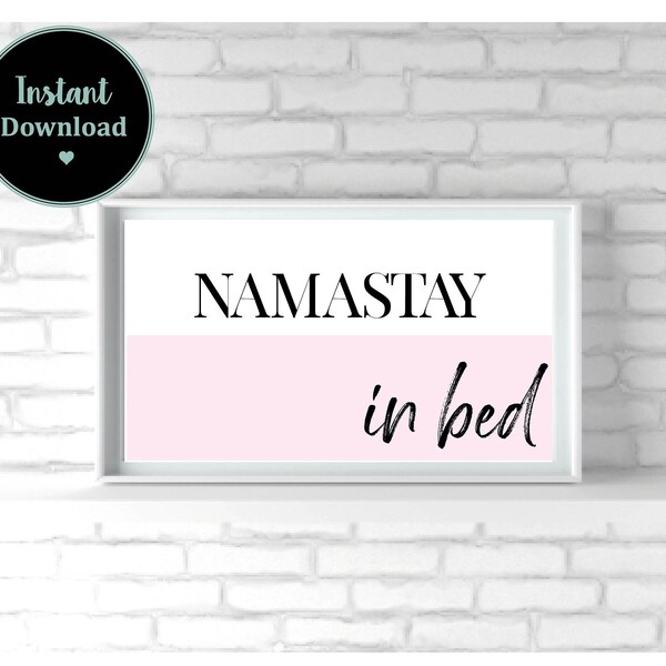 Namastay in Bed - Etsy