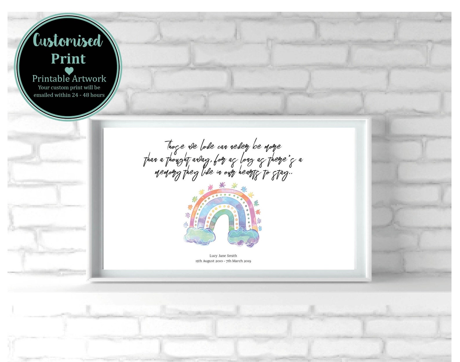 Child Memorial Child Loss Keepsake Remembering a Loved One | Etsy