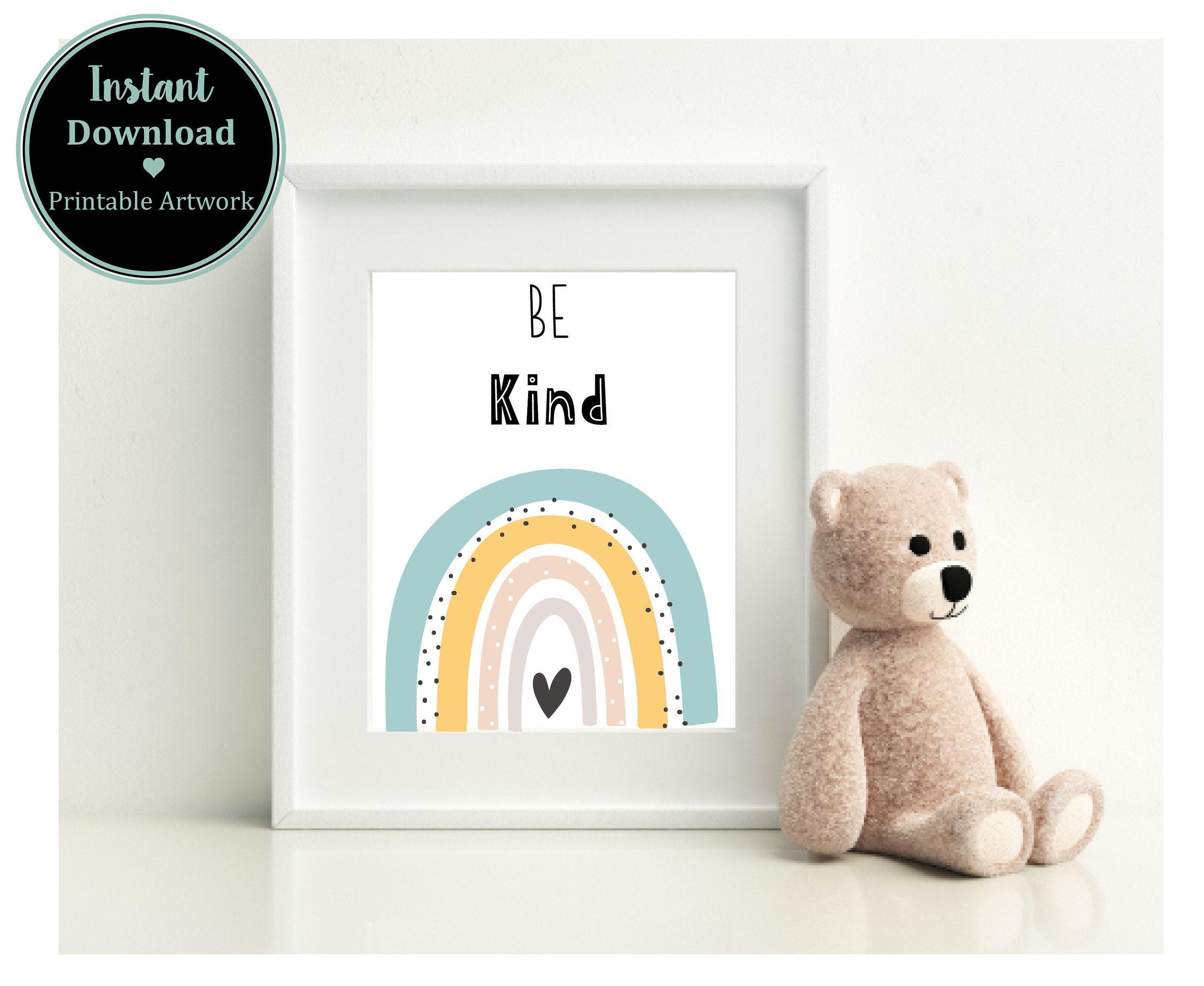 Be Kind Printable Art Instant Download - Etsy