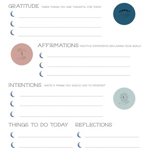 Morning Magic - Mindset Journal | Printable Journalling for Growth ...