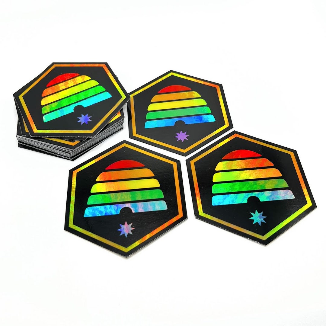 Queer Utah Beehive Sticker - Etsy
