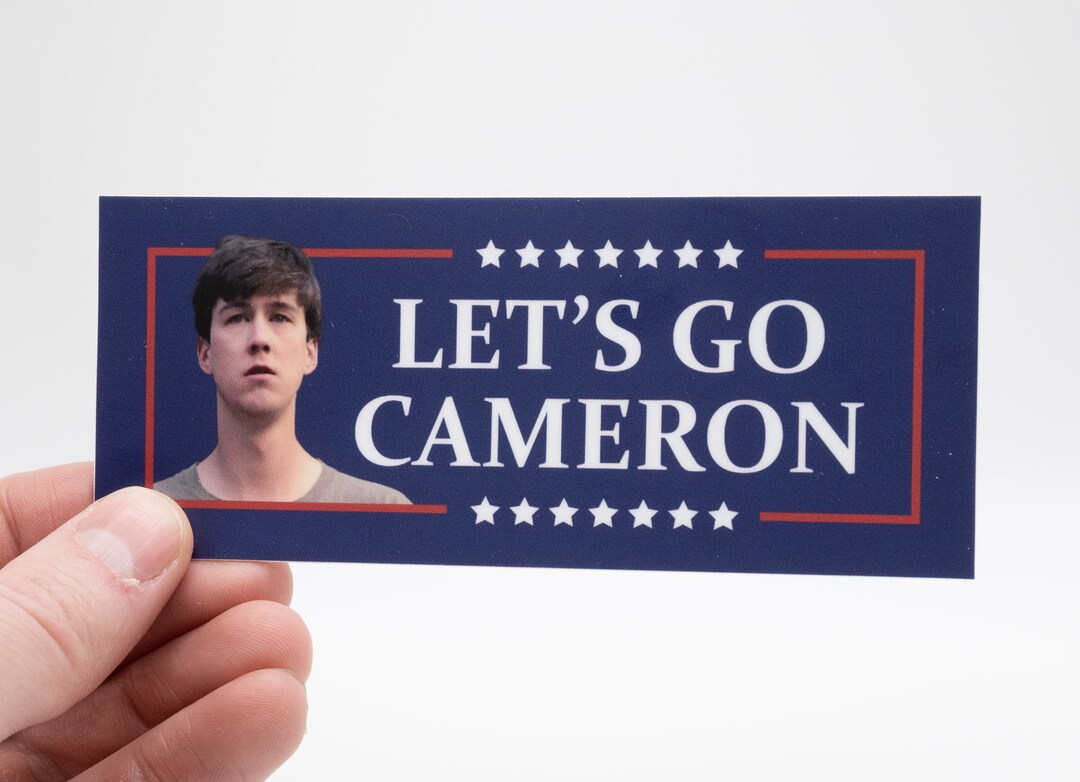 Let's Go Cameron Sticker - Etsy