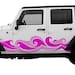 Two Tone Full Side Wave Decal - Etsy