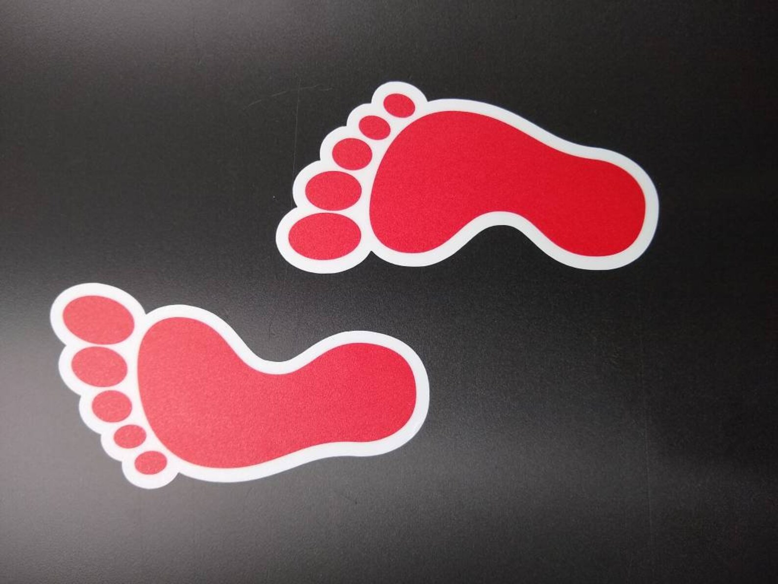 Footprint Stickers for Floor - Etsy