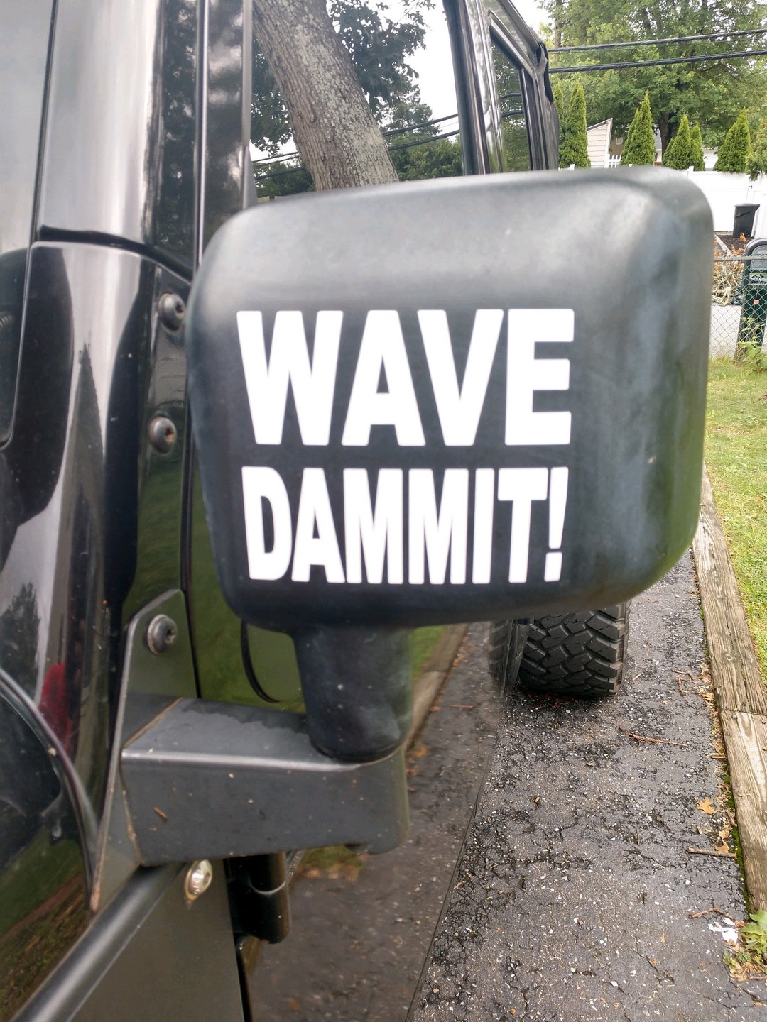 Wave Dammit! Decal - Etsy