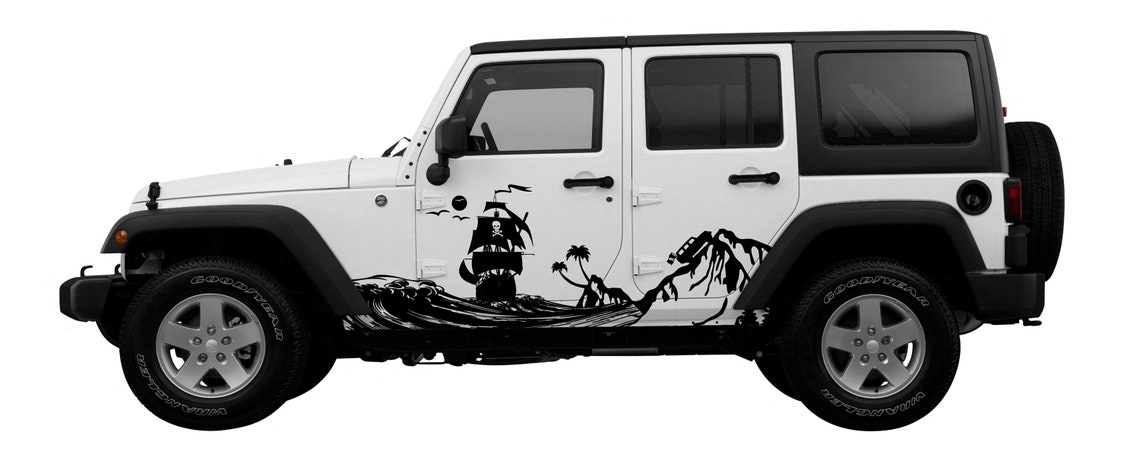 Pirate Wave Decal - Etsy