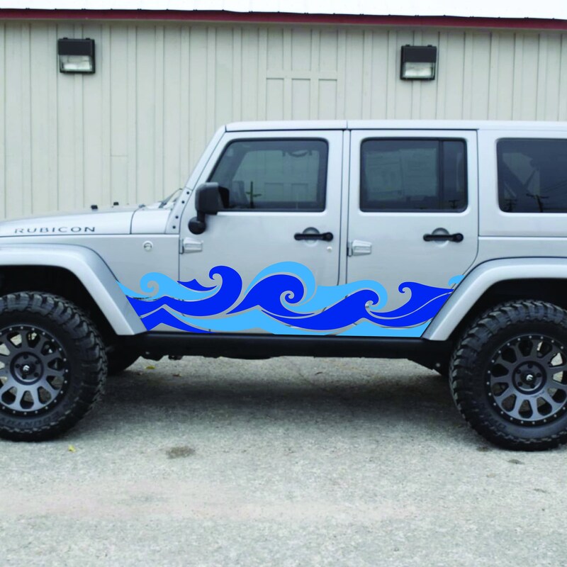 Jeep Wave Decal - Etsy