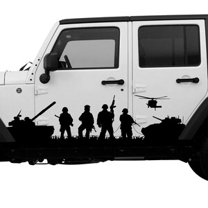 Army Decal W/ Tanks - Etsy
