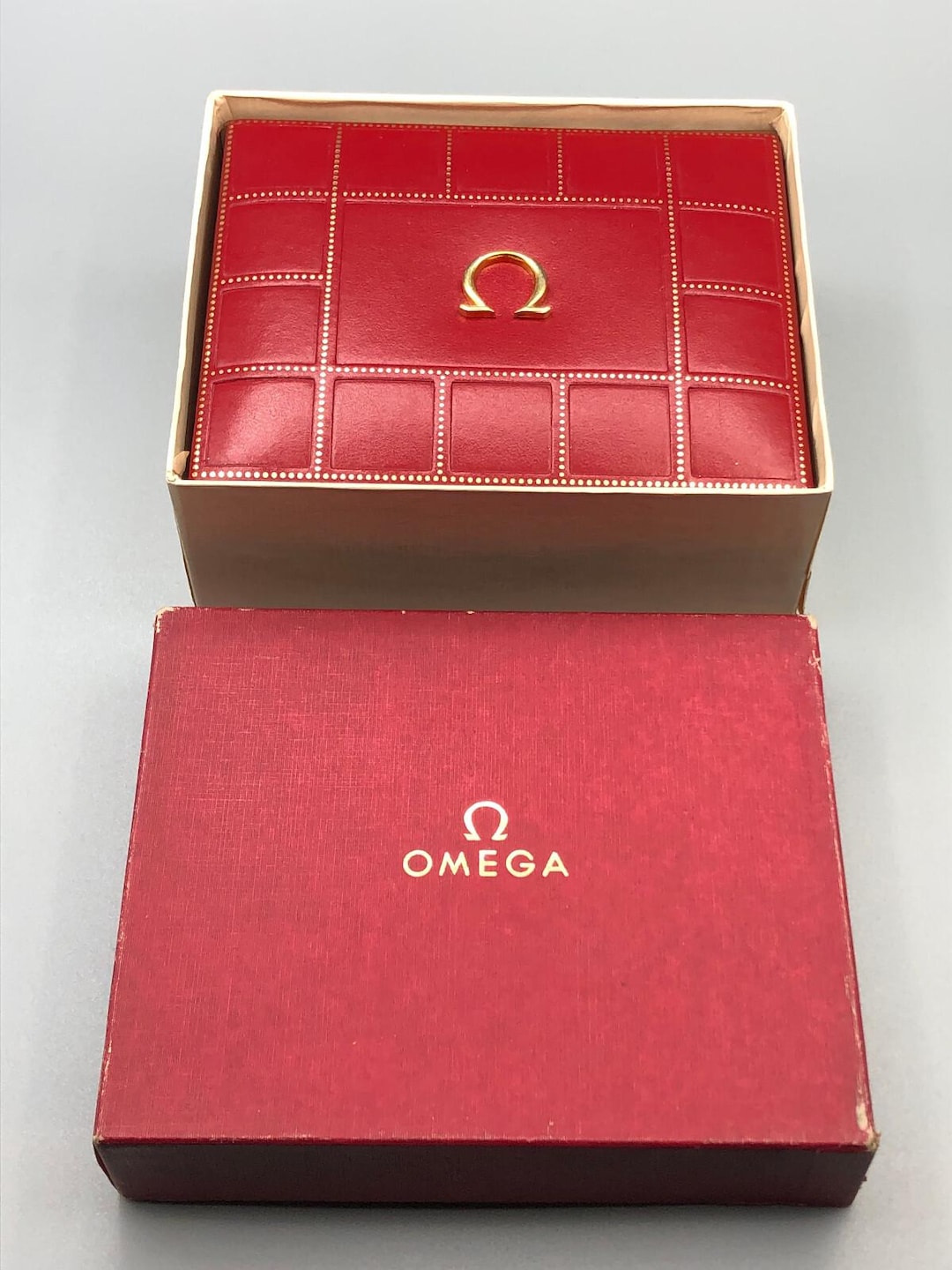 Vintage Early 1960s 60s Rare OMEGA Gents Chronograph, Watch Box & Outer ...