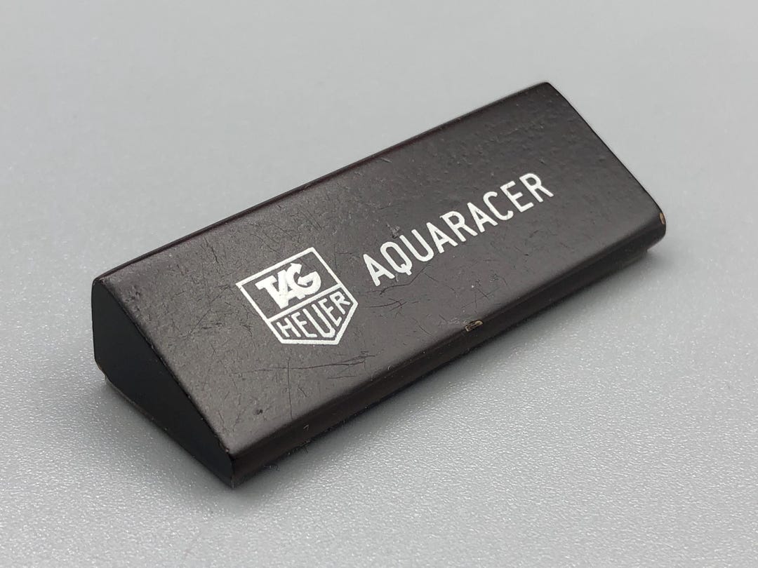 Vintage 2000s TAG Heuer Dealer Display Small Plaque Sign AQUARACER ...