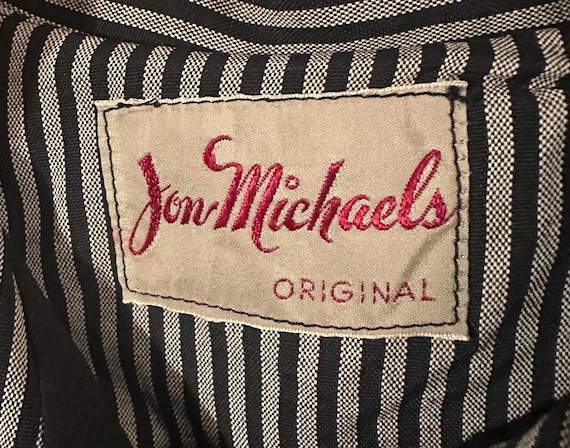 1940s Vintage Jon Michael Originals Black and Grey Lo… - Gem