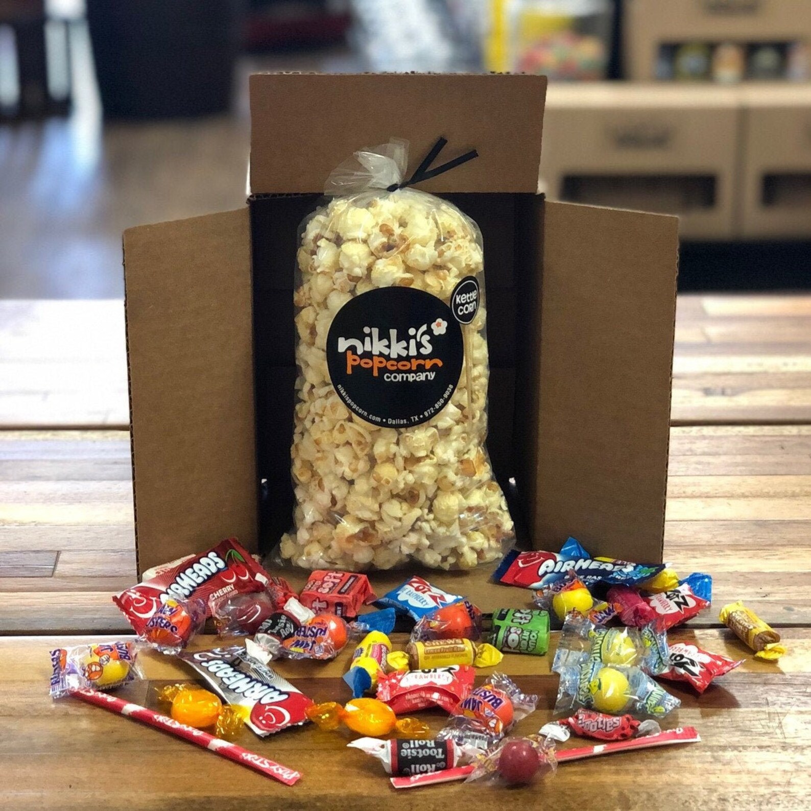Popcorn Treat/snack Box / Mailer - Customizable for Any Occasion - Send ...