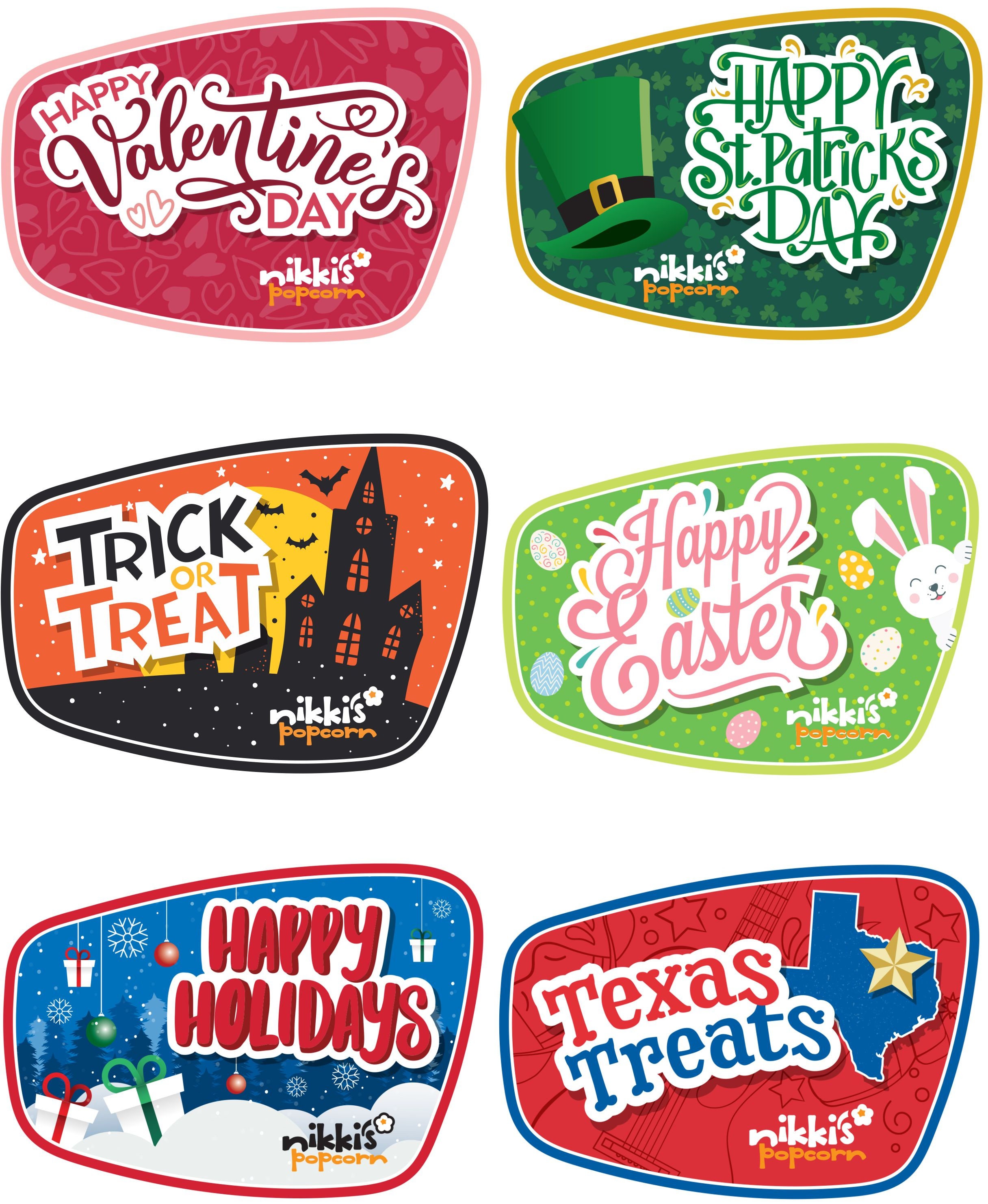 Popcorn Treat/snack Box / Mailer - Customizable for Any Occasion - Send ...
