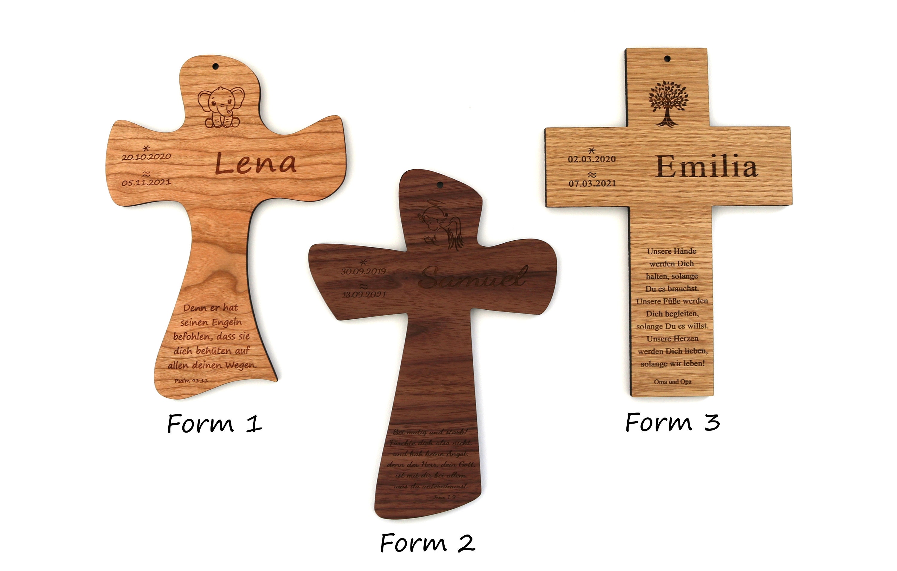 Christening Cross Personalized With Baptism, Name, Date, Wooden Cross ...