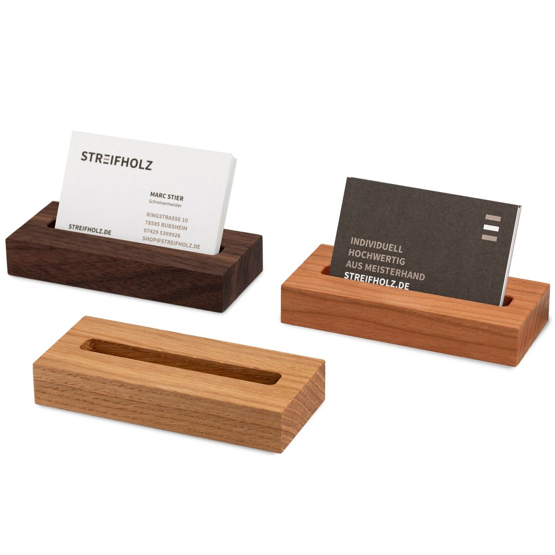 Business Card Holder Wood Simply Multiple Business Card Holder Business ...