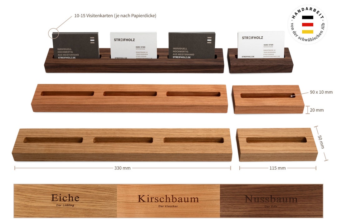 Business Card Holder Wood Simply Multiple Business Card Holder Business ...