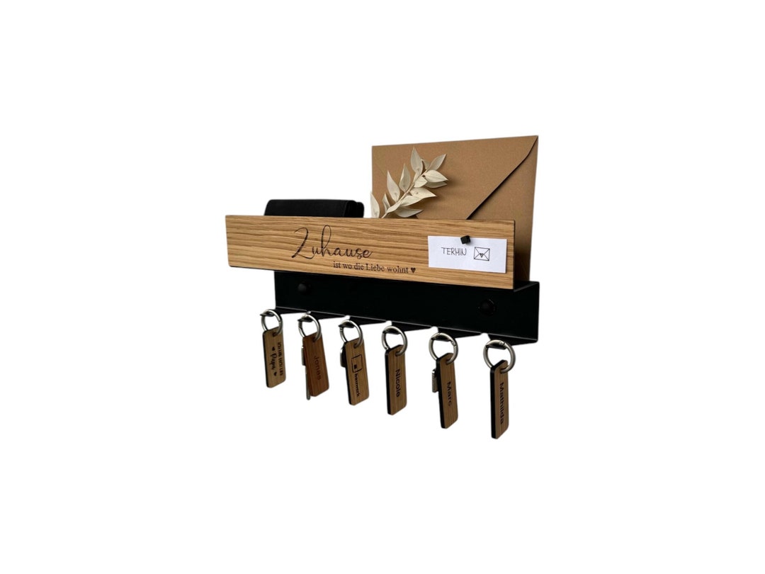 Wooden Key Board With Shelf & Pin Board, Modern Design, High Quality ...