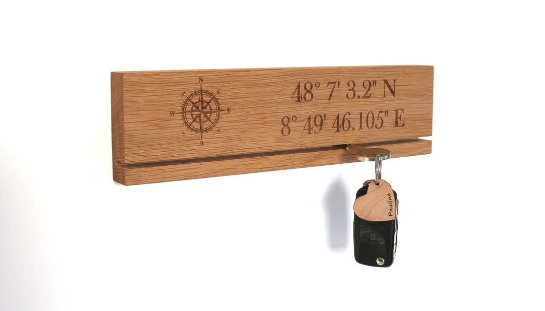 Key Board Made of Wood Personalized With Name Individual - Etsy