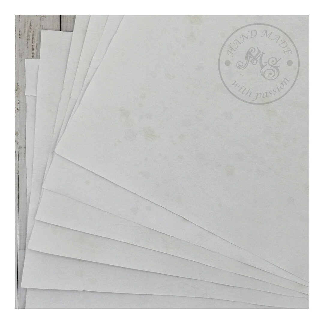 Fruit Tea Dyed Papers A4, Hand Dyed Paper, Junk Journals Papers, Paper ...