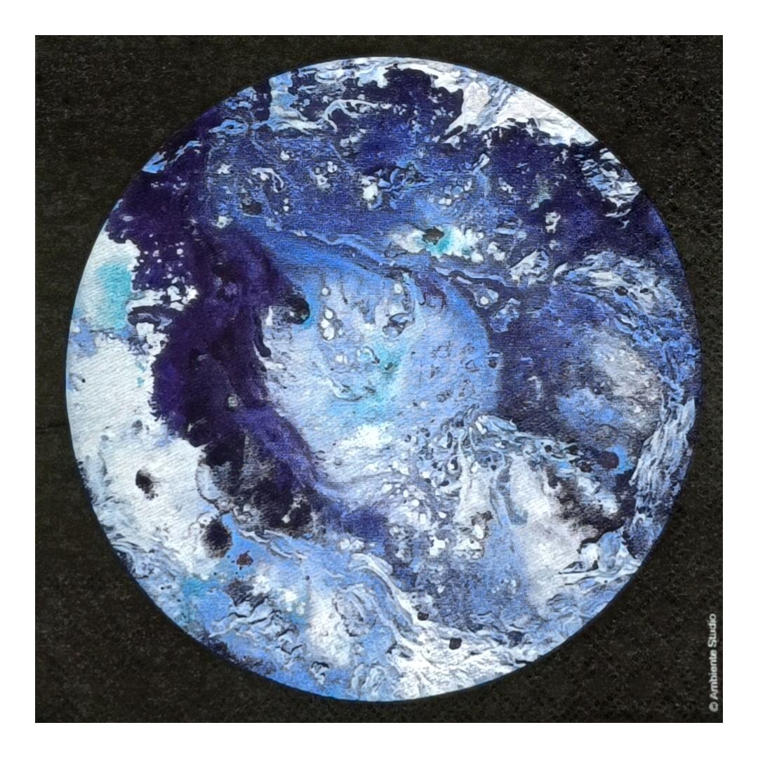 Earth Cosmos Paper Napkin for Decoupage, Mixed Media, Journaling ...