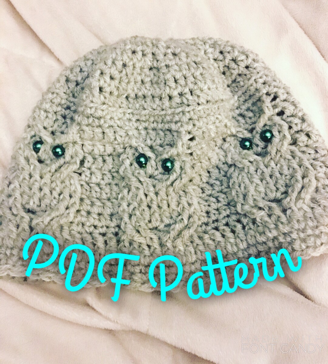 PDF Crochet Pattern Owl Hat - Etsy