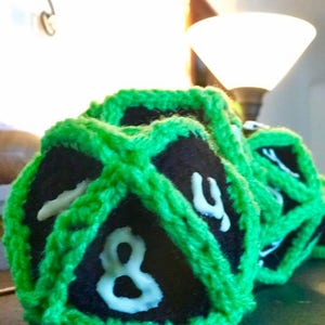 D & D Dice Crochet Pattern - Etsy