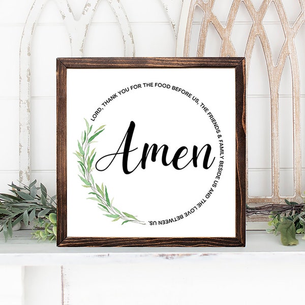 Amen Sign - Etsy