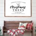 Christmas Tree Farm Sign Personalized Christmas Decor - Etsy