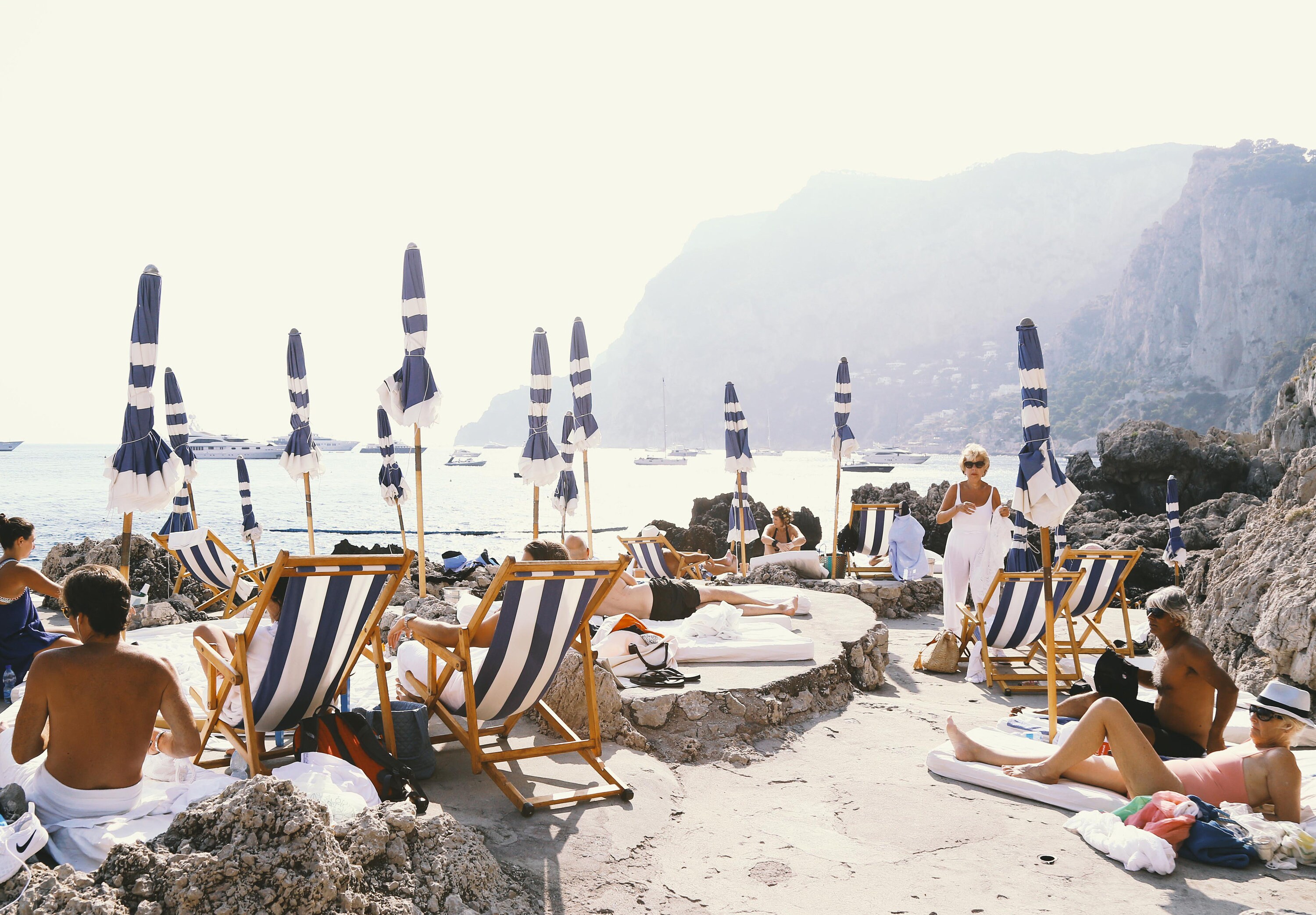 CAPRI LANDSCAPE La Fontelina Capri Photography Beach Art | Etsy